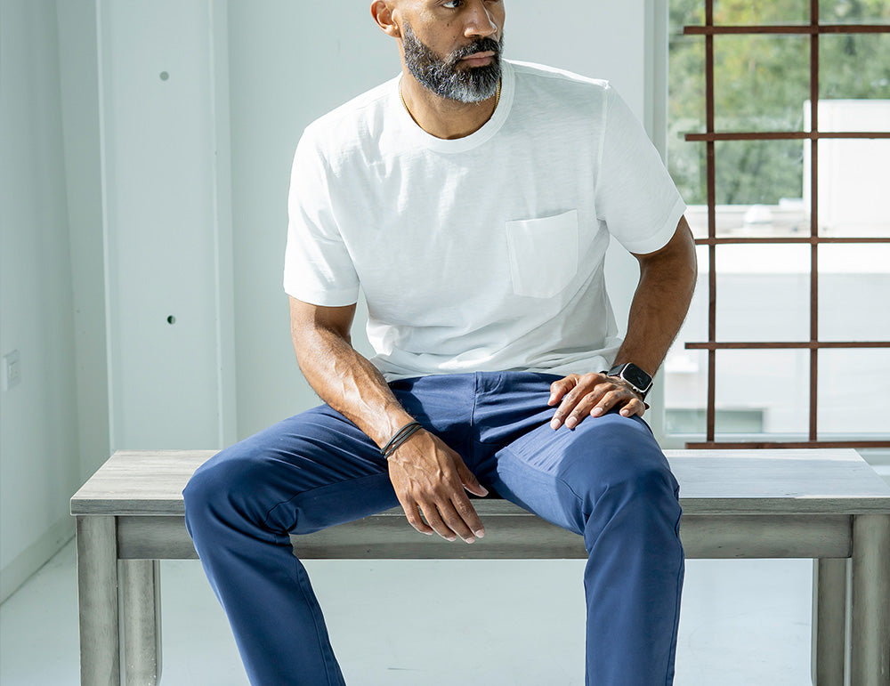 What To Wear With Blue Chinos | Outfit Guide