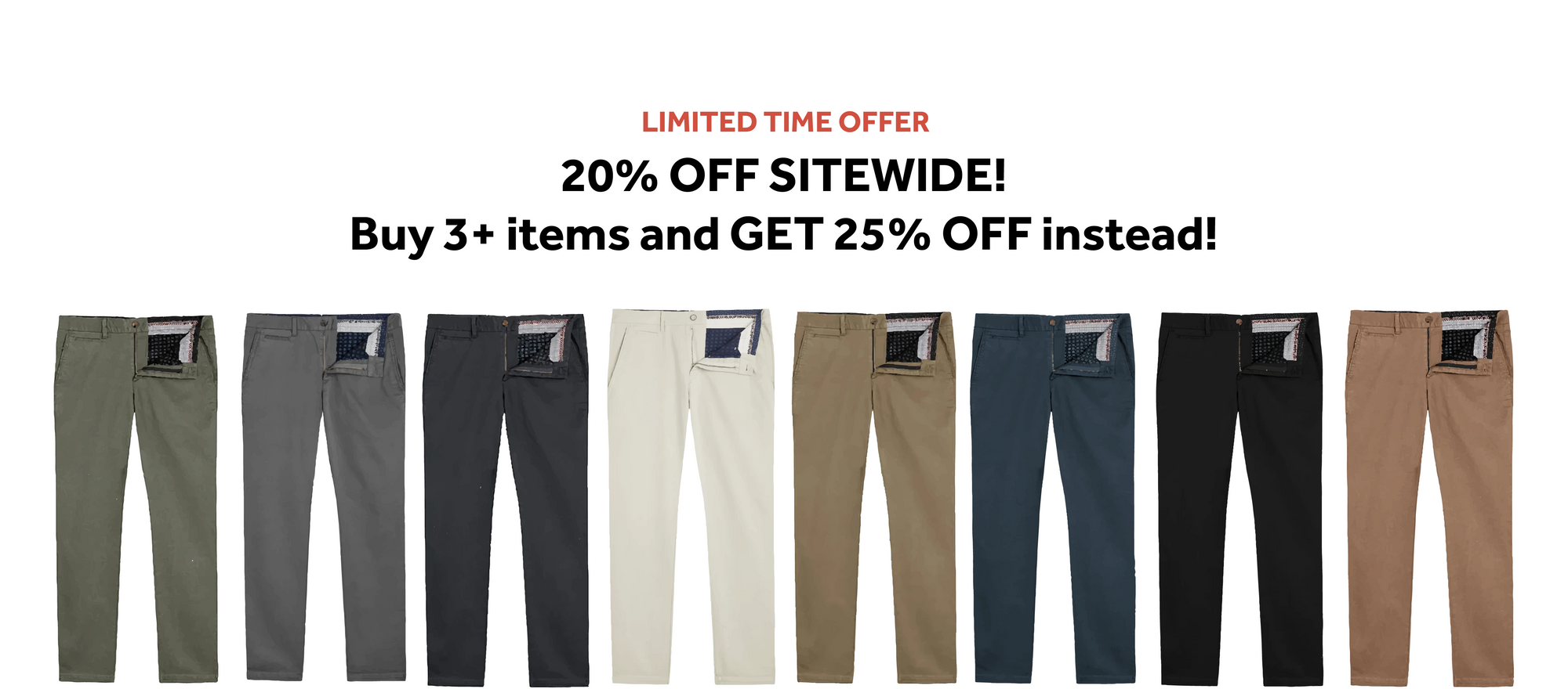 Black Chinos for Men - Premium Slim Fit Comfort | Perk