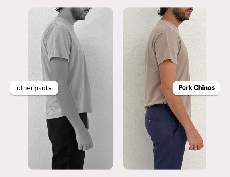 Shop Feel Good Chinos in Smooth Oak | Slim Fit Chino Pants